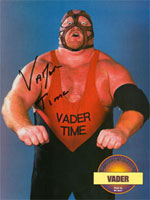 The Wrestling Fanatic - Autograph (Big Van Vader)